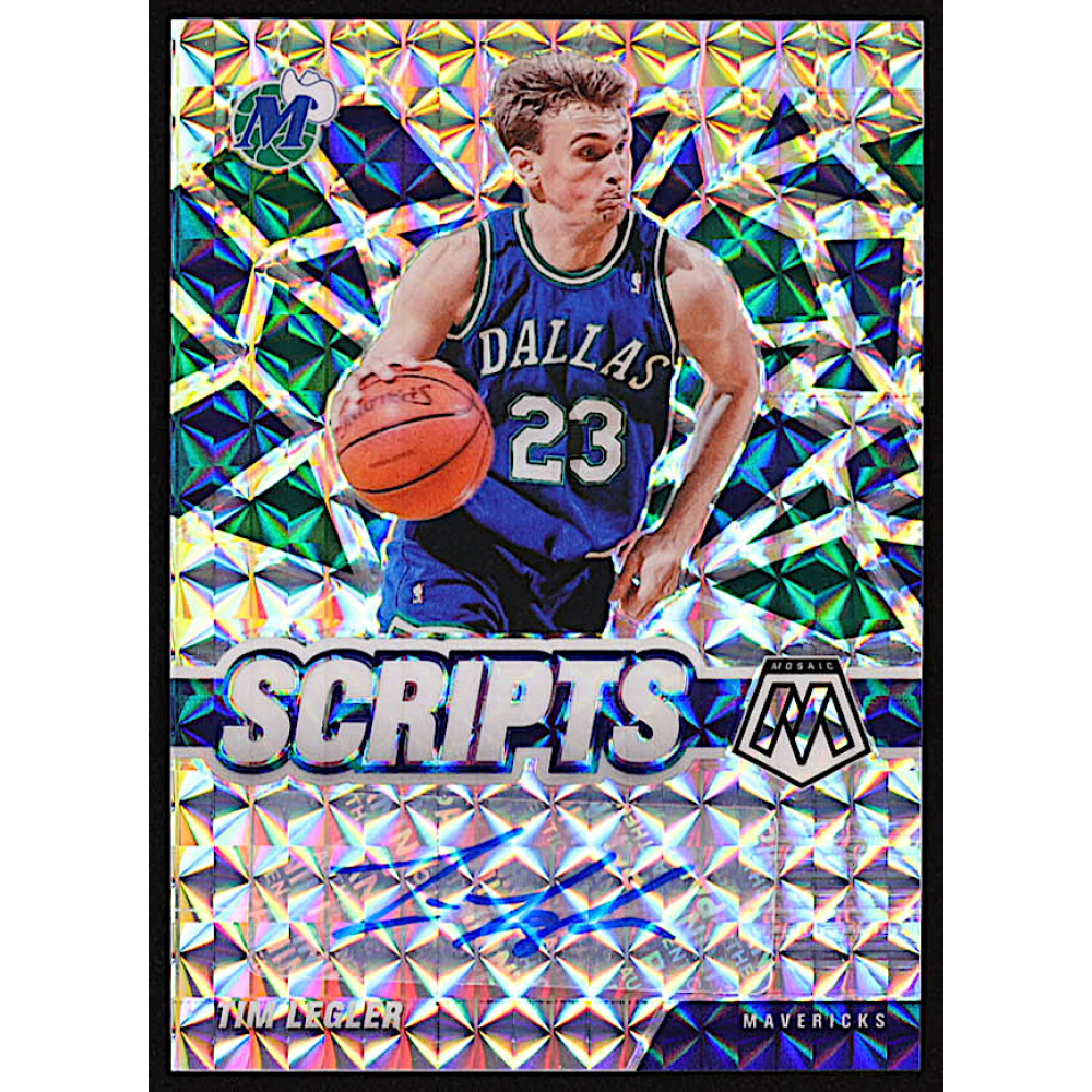 Tim Legler 2020-21 Panini Mosaic Scripts #35 | Pristine Auction