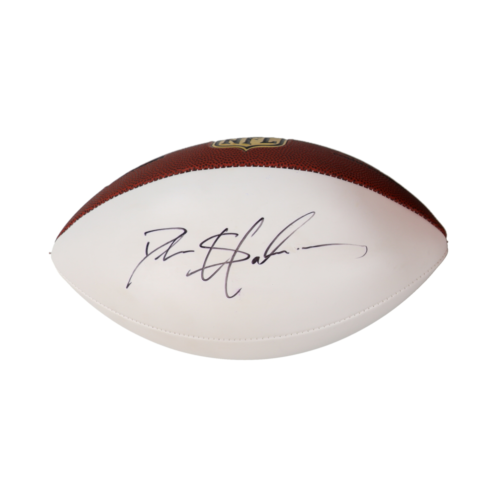 Deion Sanders Signed NFL Football With Display Stand (JSA) | Pristine ...