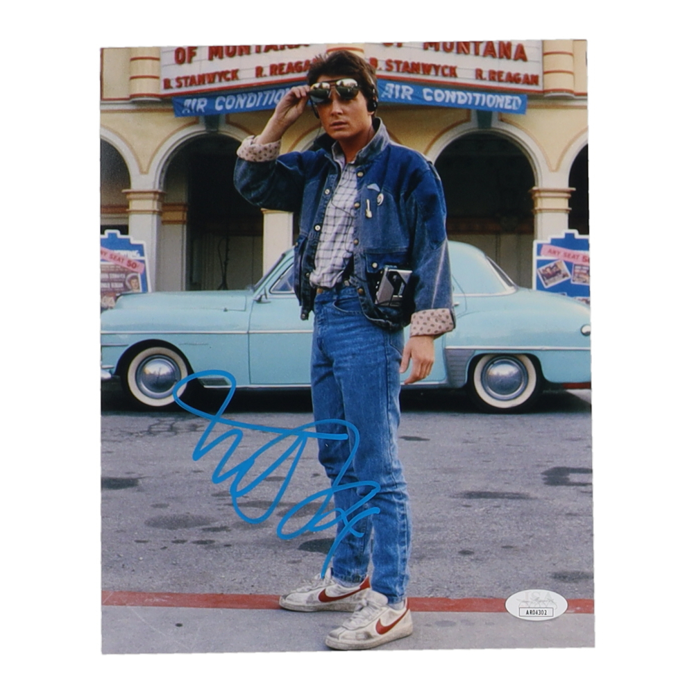 Michael J. Fox Signed "Back To The Future" 8x10 Photo (JSA) | Pristine ...