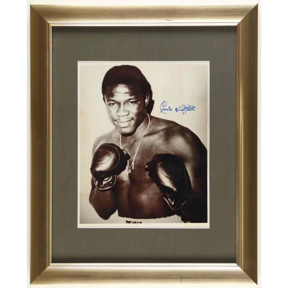 Emile Griffith Signed Custom Framed Photo (JSA) | Pristine Auction