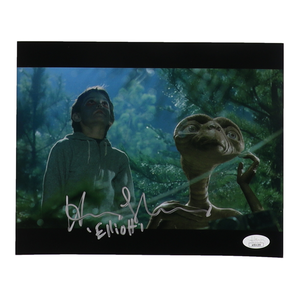 Henry Thomas Signed "E.T. the Extra-Terrestrial" 8x10 Photo Inscribed ...