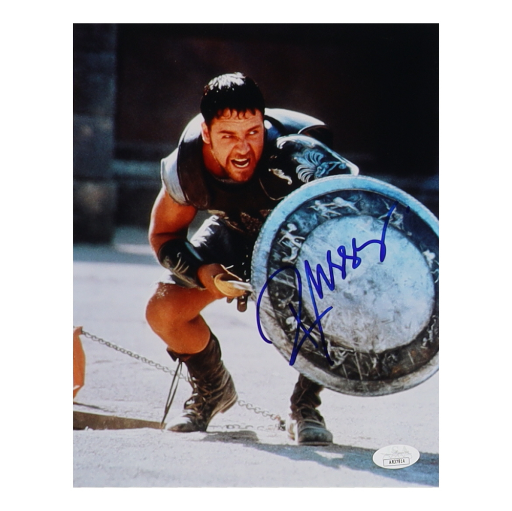Russell Crowe Signed "Gladiator" 8x10 Photo (JSA) | Pristine Auction