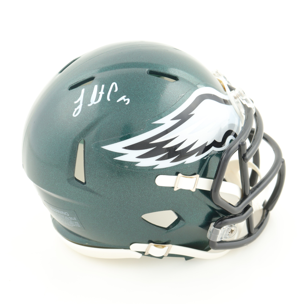Fletcher Cox Signed Eagles Speed Mini Helmet (JSA) | Pristine Auction