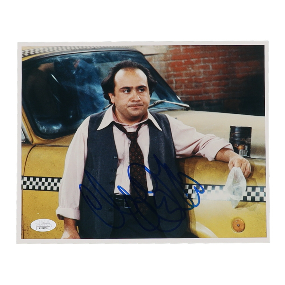 Danny Devito Signed Taxi 8x10 Photo Jsa Pristine Auction