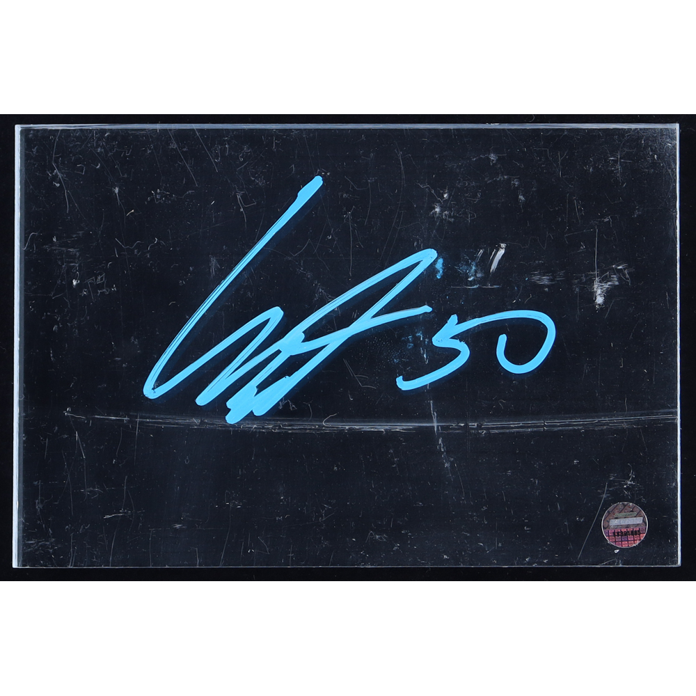 Lias Andersson Signed 4x6 Plexiglass Piece (Steiner) | Pristine Auction