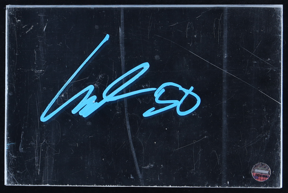 Lias Andersson Signed 4x6 Plexiglass Piece (Steiner) | Pristine Auction