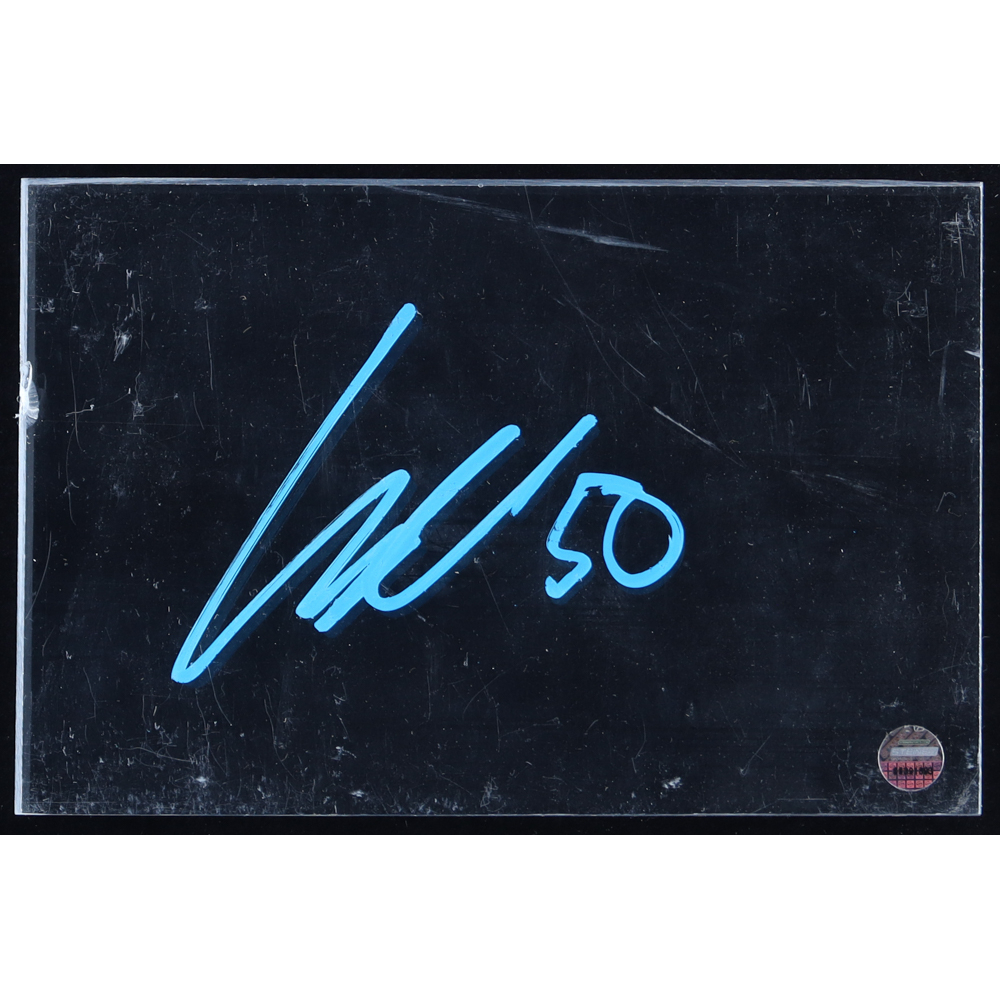 Lias Andersson Signed 4x6 Plexiglass Piece (Steiner) | Pristine Auction