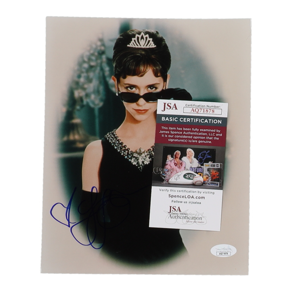 Jennifer Love Hewitt Signed "The Audrey Hepburn Story" 8x10 Photo (JSA ...