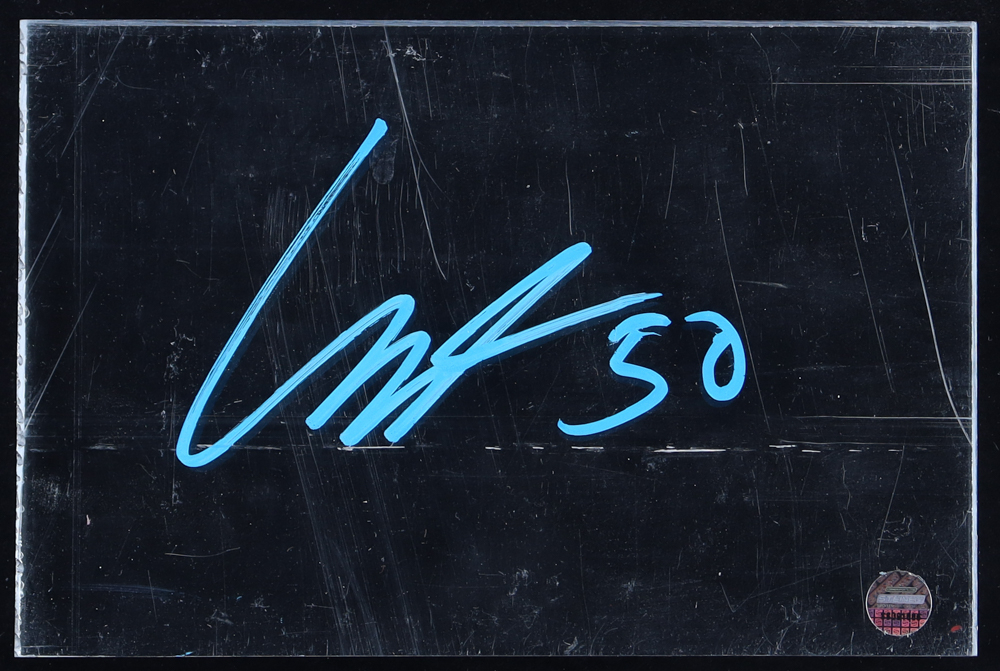 Lias Andersson Signed 4x6 Plexiglass Piece (Steiner) | Pristine Auction