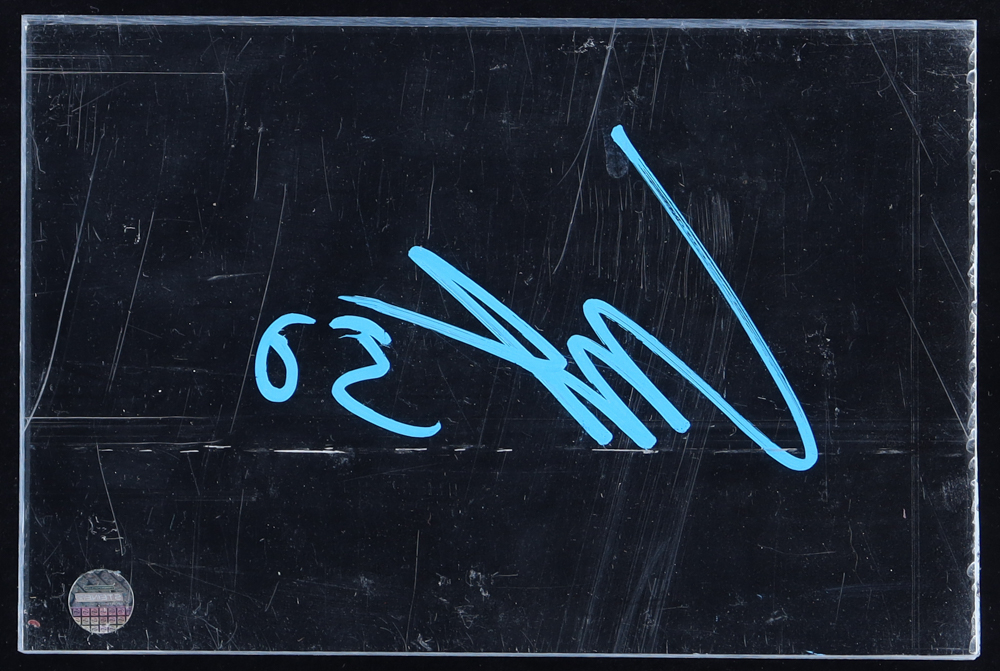 Lias Andersson Signed 4x6 Plexiglass Piece (Steiner) | Pristine Auction
