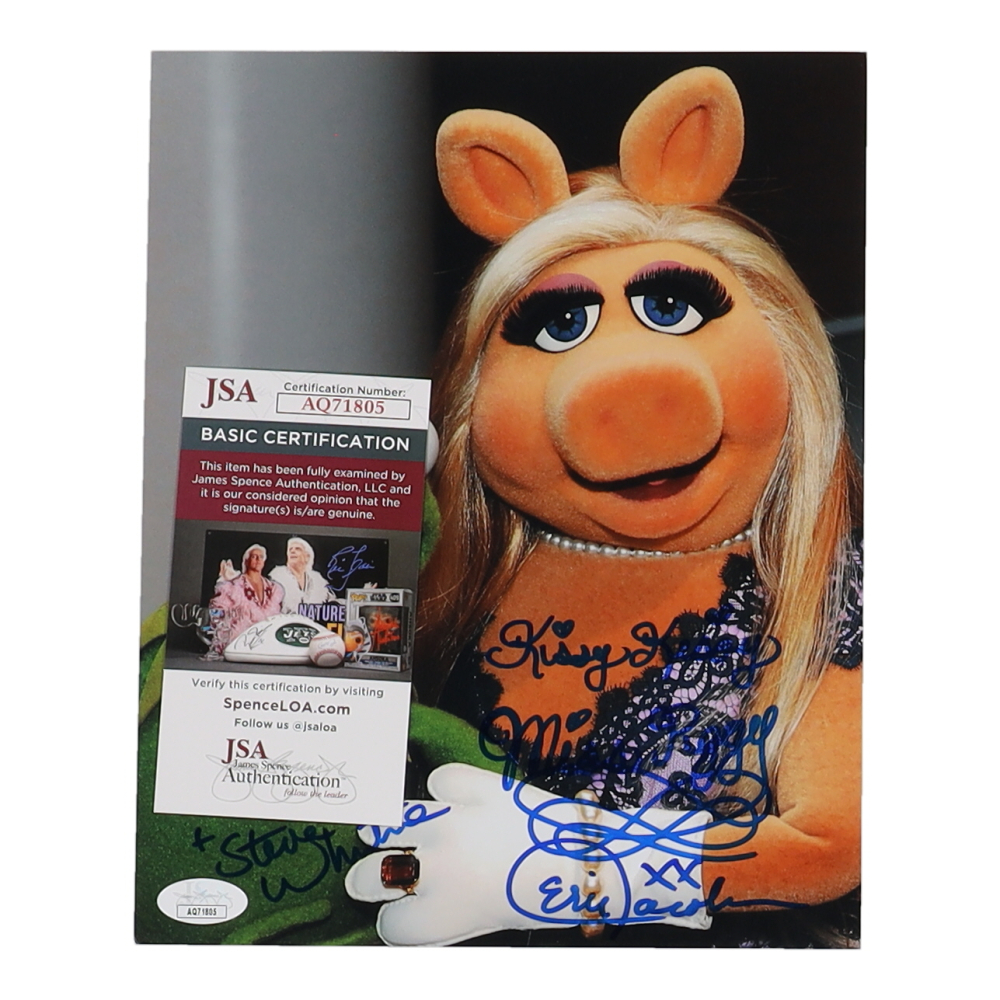 Eric Jacobson & Steve Whitmire Signed 8x10 Photo Inscribed "Kissy Kissy ...