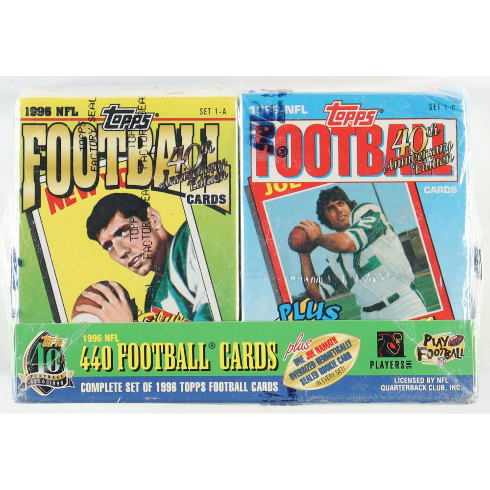 1996 Topps Cereal Box Football Factory Set With (445) Cards | Pristine ...