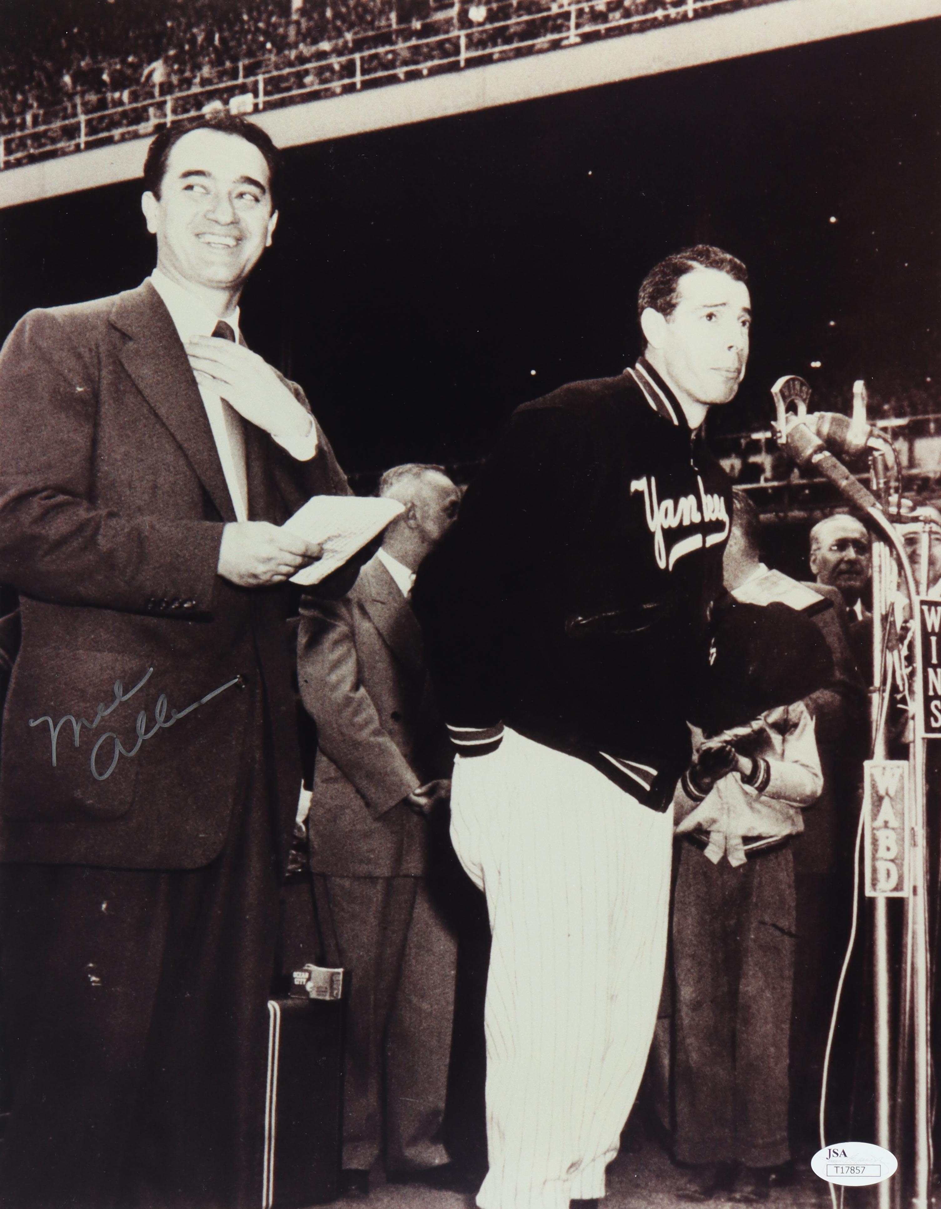 Mel Allen Signed 11x14 Photo (JSA) | Pristine Auction