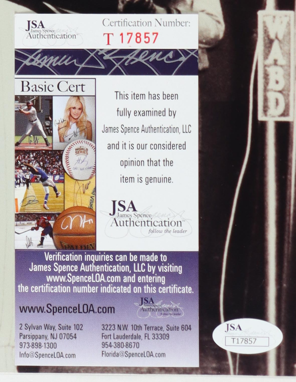 Mel Allen Signed 11x14 Photo (JSA) | Pristine Auction