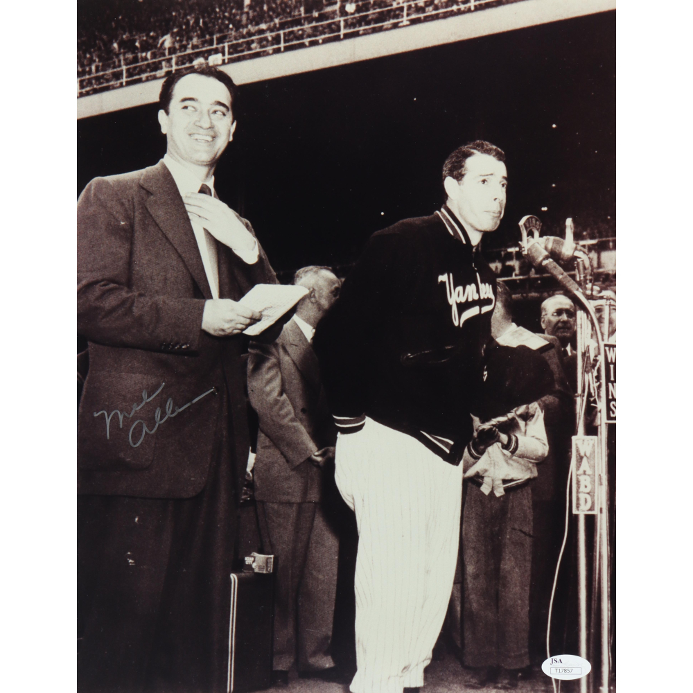 Mel Allen Signed 11x14 Photo (JSA) | Pristine Auction