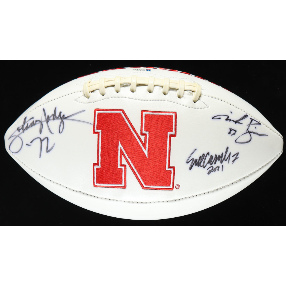 Eric Crouch, Mike Rozier & Johnny Rodgers Signed Nebraska Cornhuskers ...