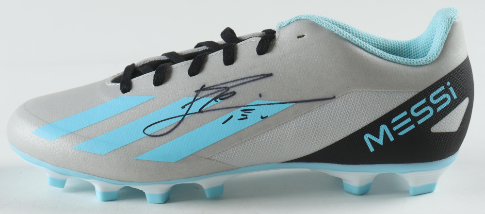 Lionel Messi Signed Adidas X Crazyfast Messi.4 Cleat Inscribed "LEO ...