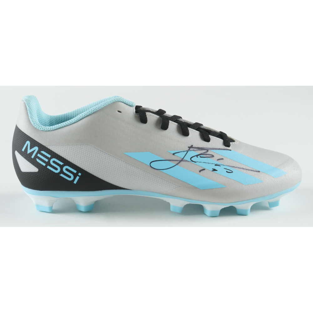 Lionel Messi Signed Adidas X Crazyfast Messi.4 Cleat Inscribed "LEO ...