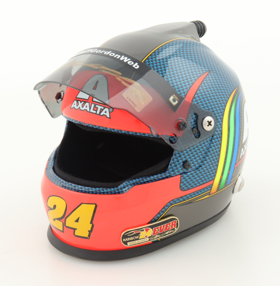 Jeff Gordon Signed Axalta Mini Racing Helmet (Gordon) | Pristine Auction