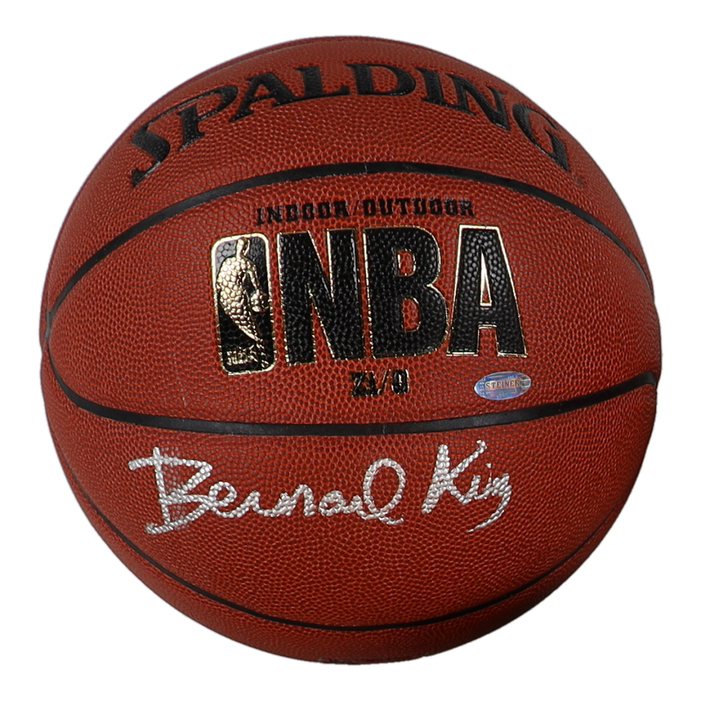 Bernard King Signed NBA Basketball (Steiner) | Pristine Auction