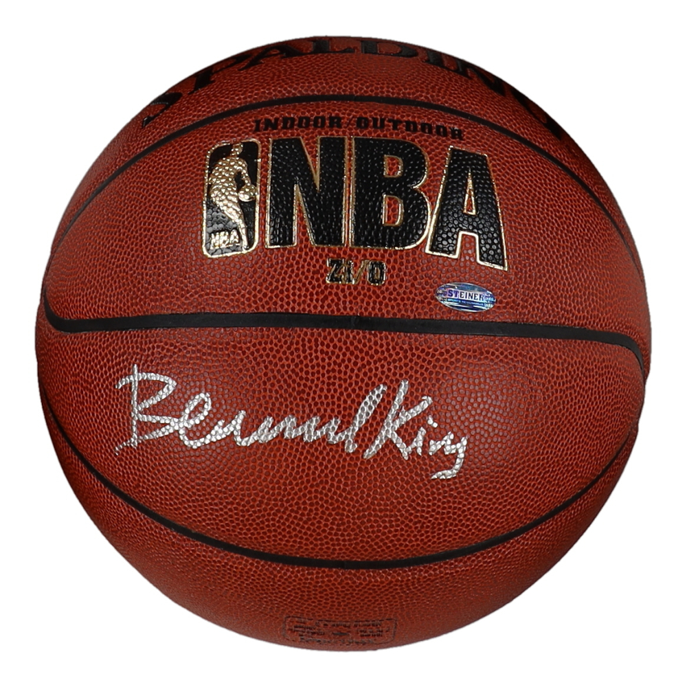 Bernard King Signed NBA Basketball (Steiner) | Pristine Auction