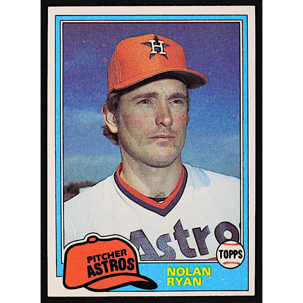 1981 Topps Nolan Ryan