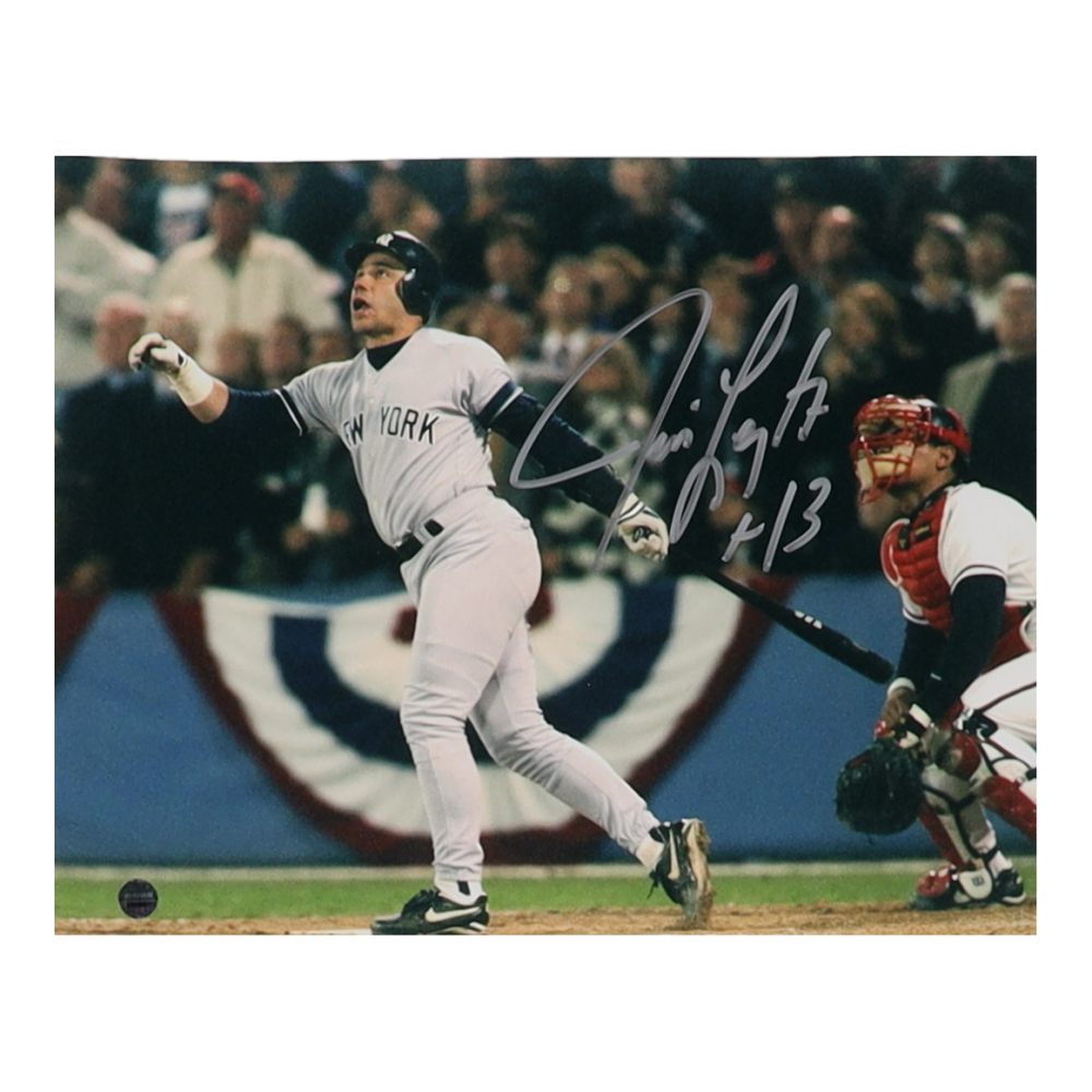 Jim Leyritz Signed Yankees 8x10 Photo (Steiner) | Pristine Auction