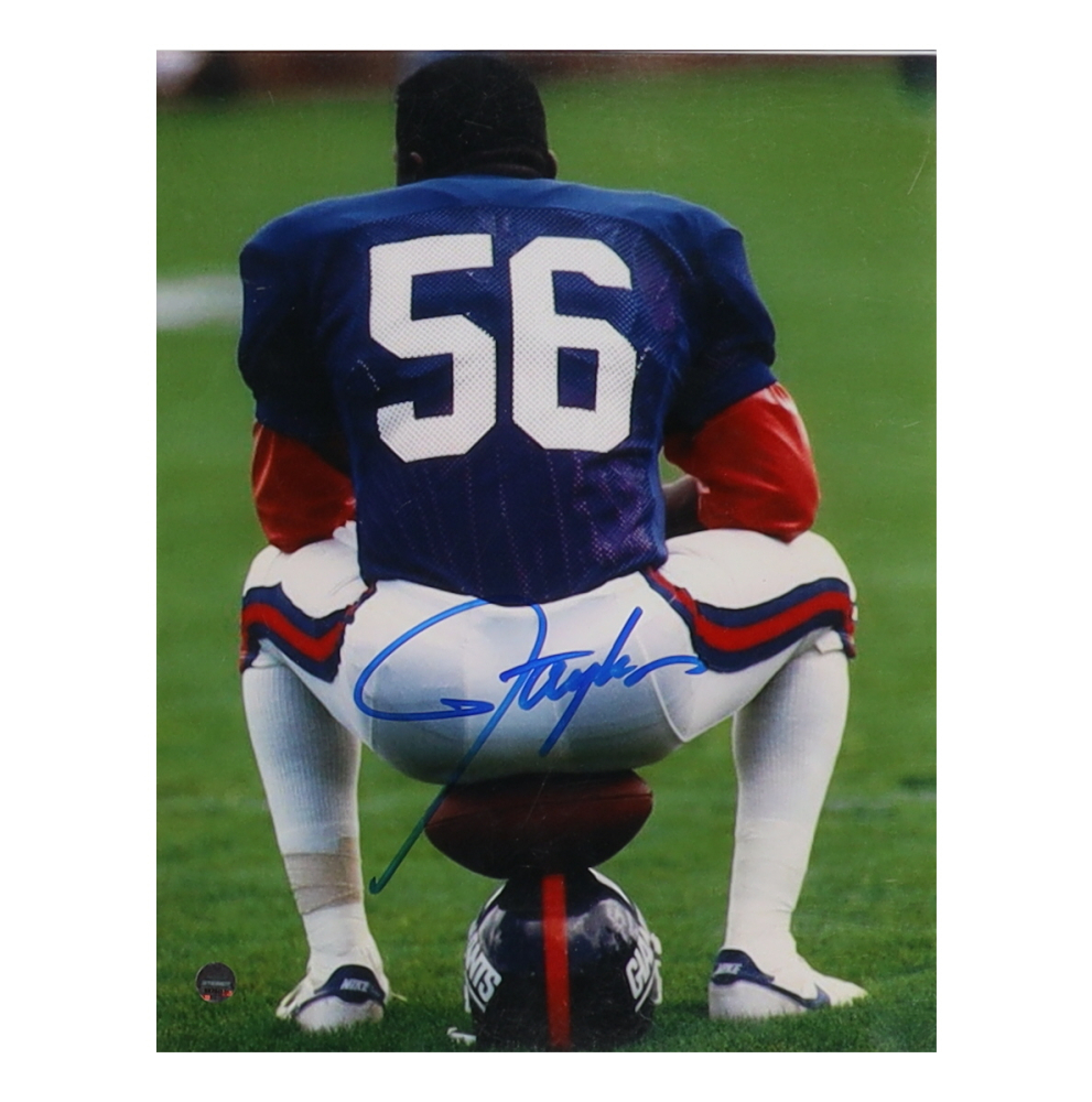 Lawrence Taylor Signed Giants 8x10 Photo (Steiner) | Pristine Auction