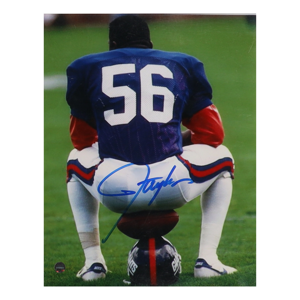 Lawrence Taylor Signed Giants 8x10 Photo (Steiner) | Pristine Auction
