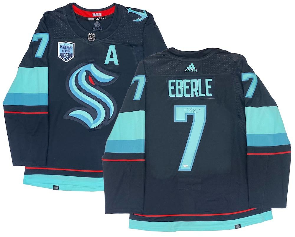Jordan Eberle Signed Adidas Kraken Jersey (Fanatics) | Pristine Auction