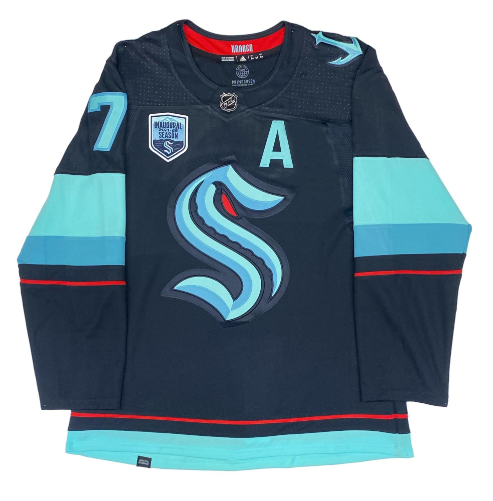 Jordan Eberle Signed Adidas Kraken Jersey (Fanatics) | Pristine Auction