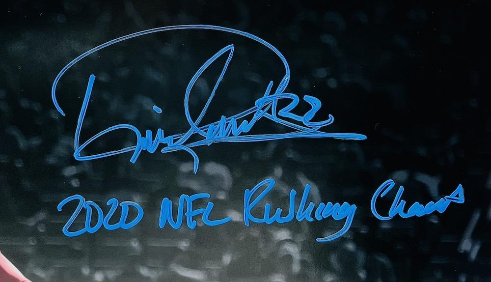 Derrick Henry Signed LE Titans 16x20 Photo Inscribed "2020 NFL Rushing ...