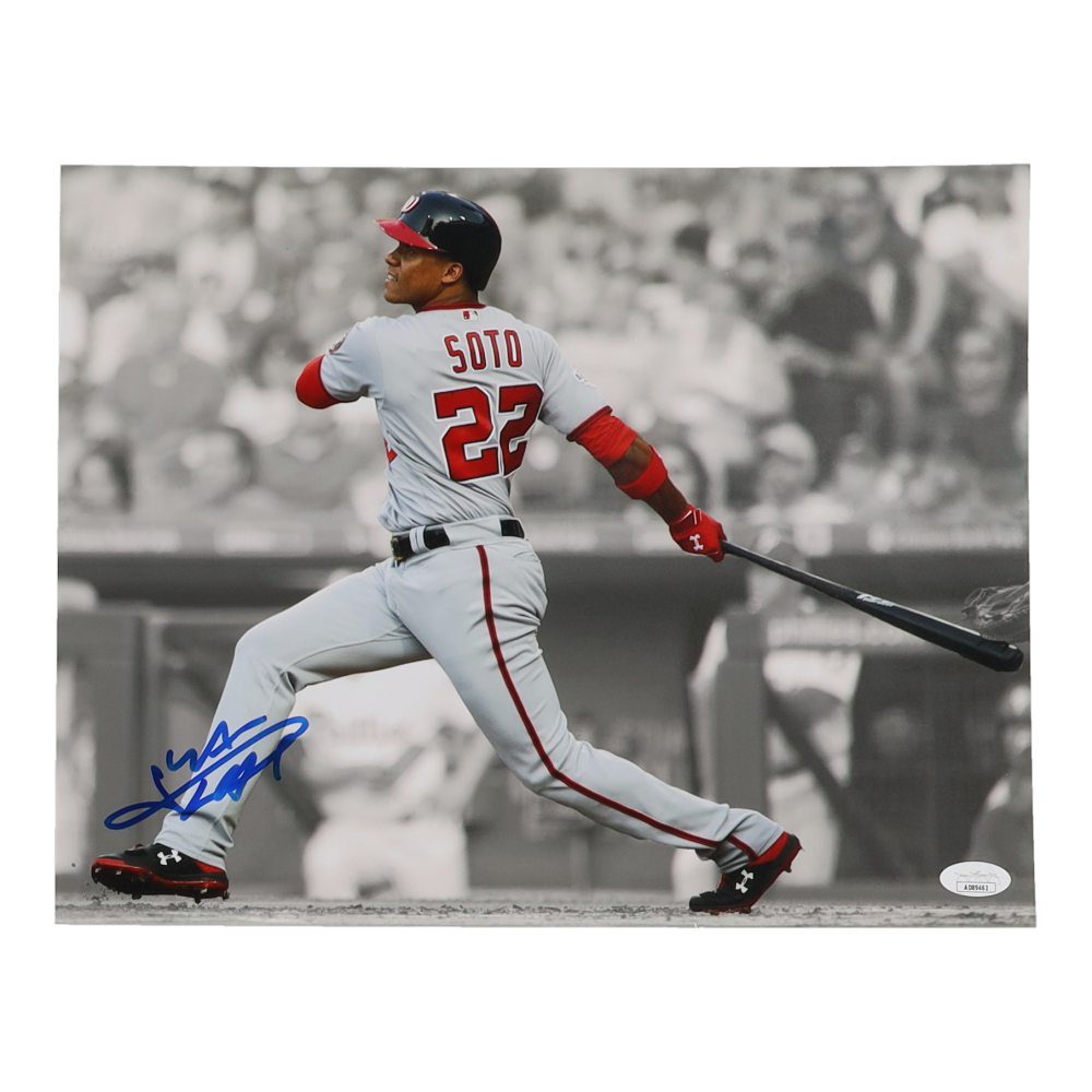 Juan Soto Signed Nationals 11x14 Photo (JSA) | Pristine Auction