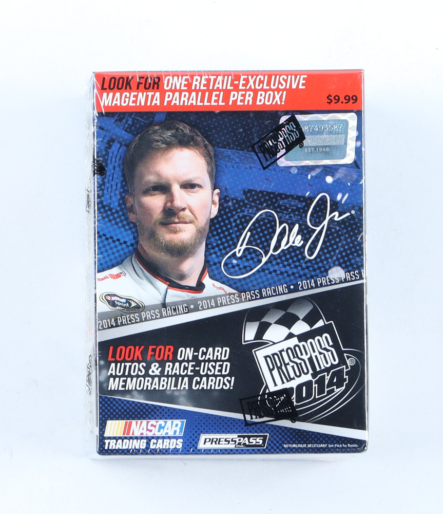 2014 Press Pass Nascar Racing Blaster Box with (4) Packs | Pristine Auction