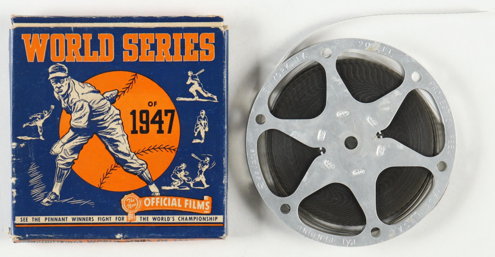 1947 World Series New York Yankees vs Brooklyn Dodgers Vintage 8mm Film ...