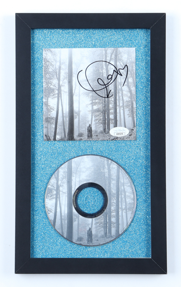 Taylor Swift Signed Custom Framed "Folklore" CD Album Cover Display ...