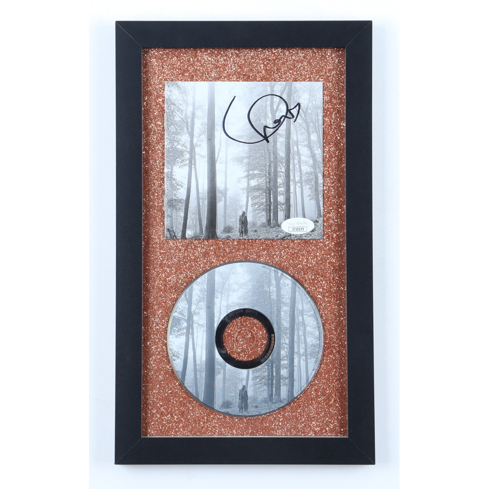 Taylor Swift Signed Custom Framed "Folklore" CD Album Cover Display ...