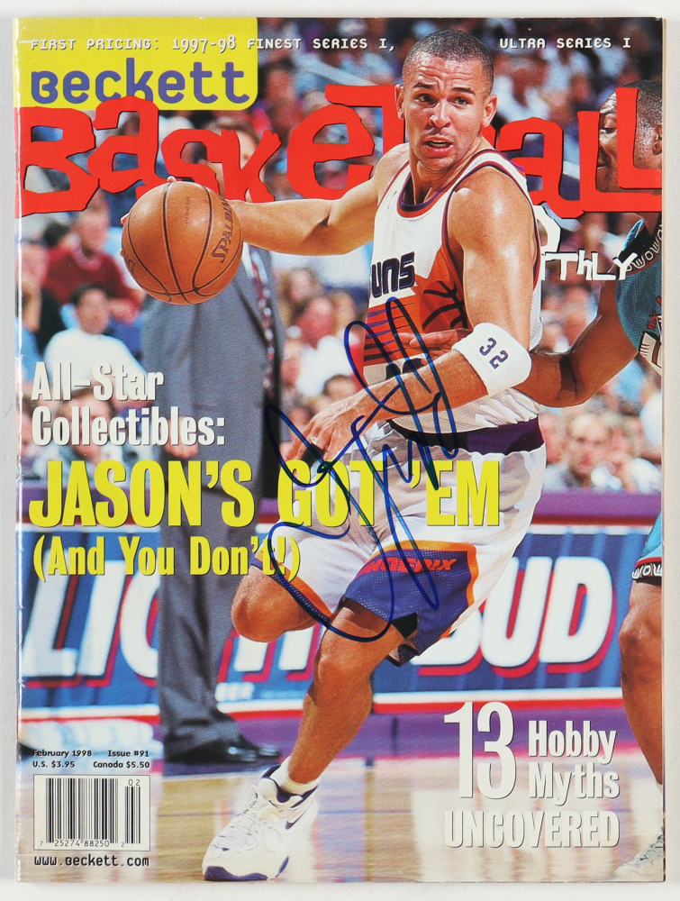 Jason Kidd Signed "Beckett Basketball" Magazine (JSA) | Pristine Auction