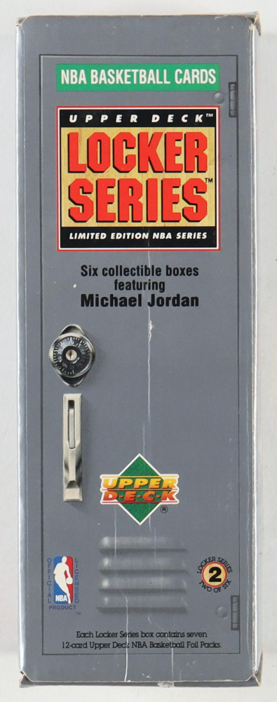 1991 Upper Deck NBA Michael Jordan Locker Series 2 Box with (7) Packs ...
