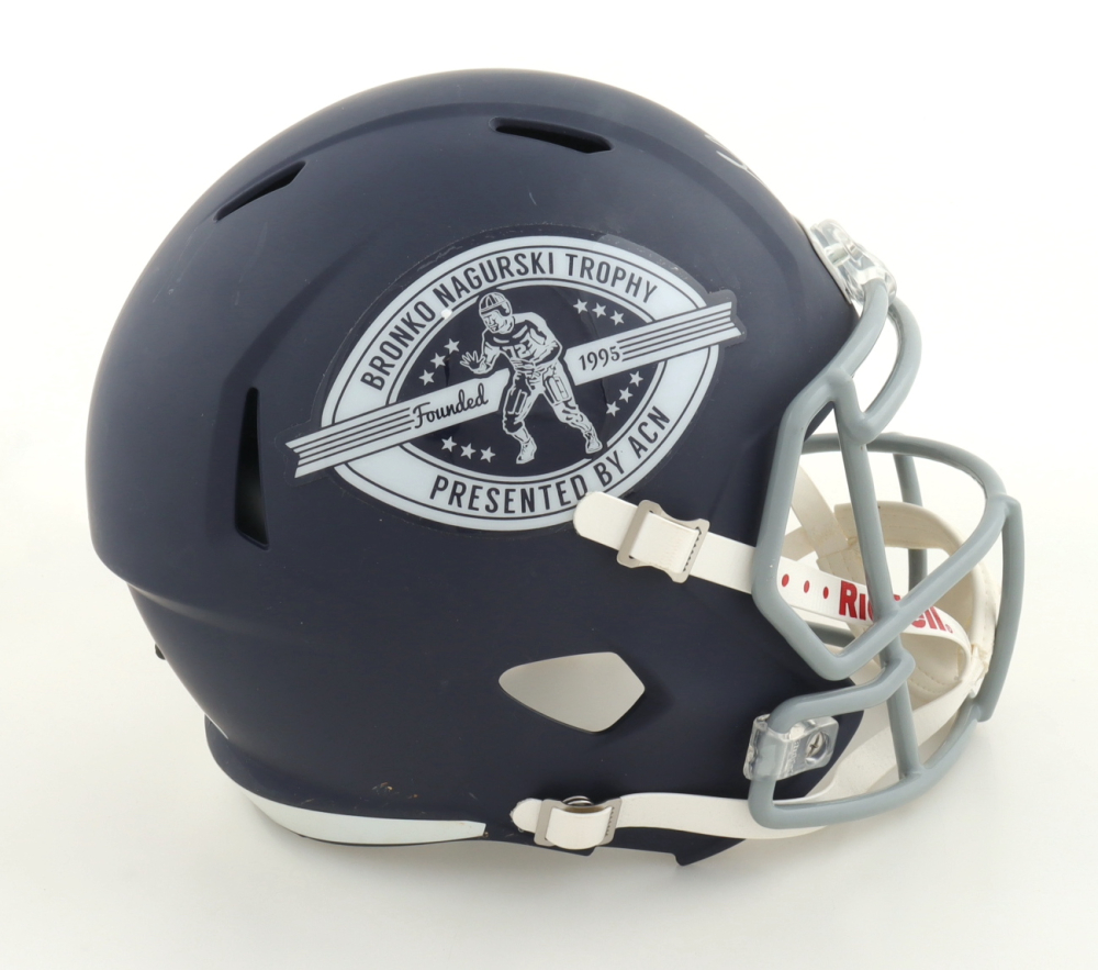 Grant Delpit Signed Charlotte Touchdown Club/ Bronko Nagurski Trophy ...