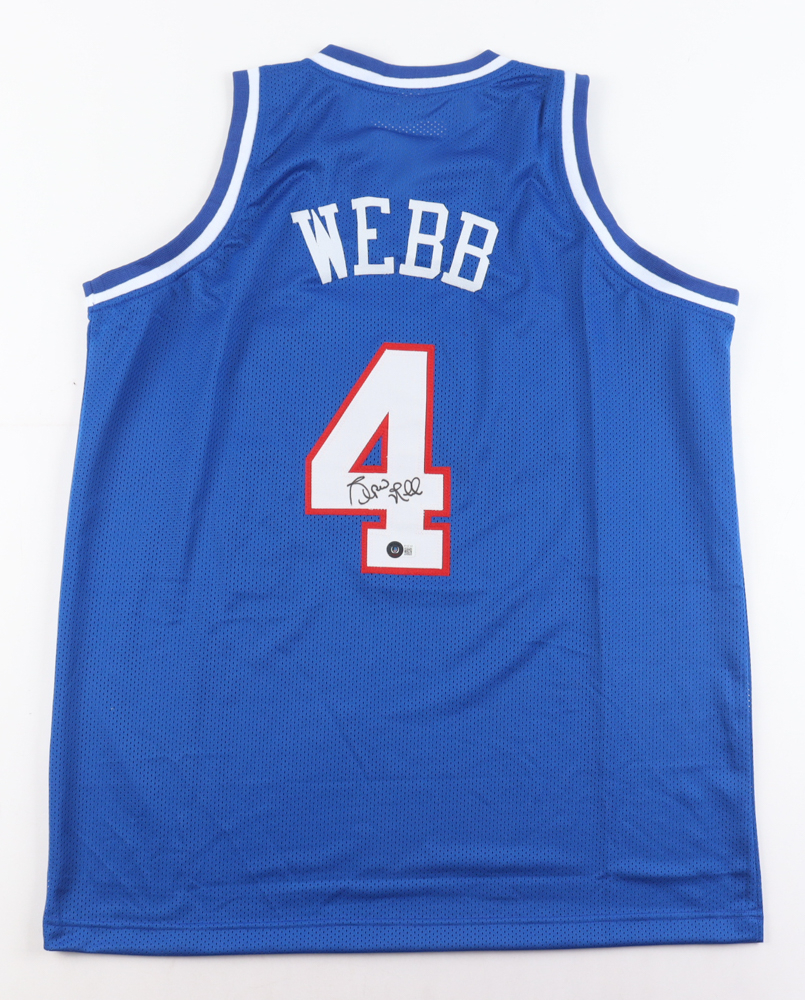 Spud Webb Signed Jersey (Beckett) | Pristine Auction