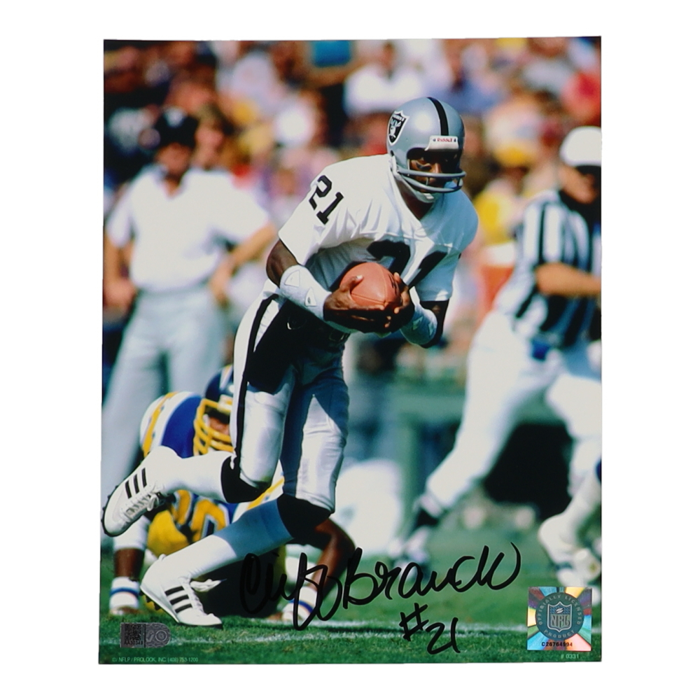 Cliff Branch Signed Raiders 8x10 Photo (AIV) | Pristine Auction