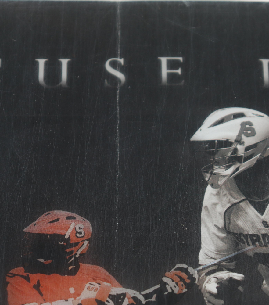 2009 Syracuse Orange Lacrosse 18x24 Schedule Poster Signed by (5) with ...
