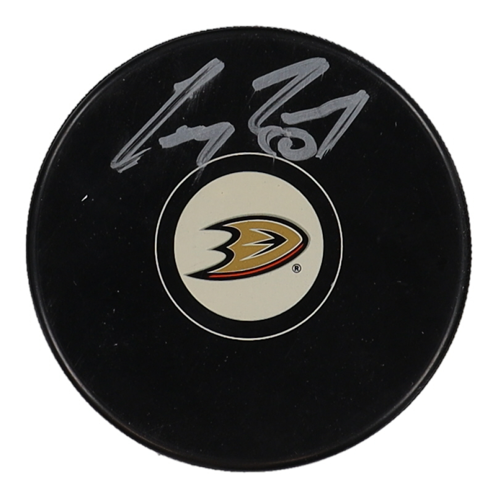 Corey Perry Signed Ducks Logo Hockey Puck (Steiner) | Pristine Auction