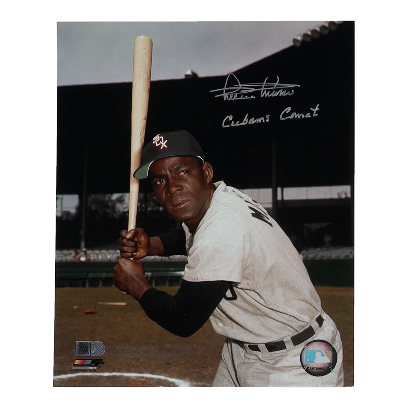 Minnie Minoso Signed White Sox 8x10 Photo Inscribed "Cubans Comet" (AIV ...