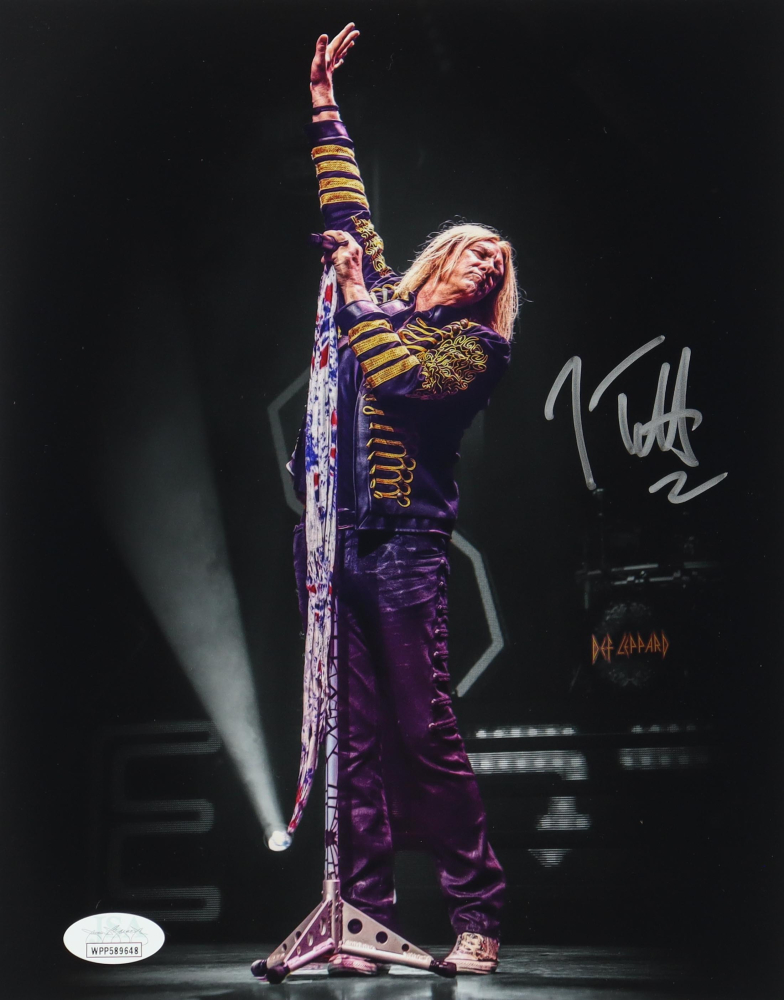 Joe Elliott Signed 8x10 Photo (JSA) | Pristine Auction