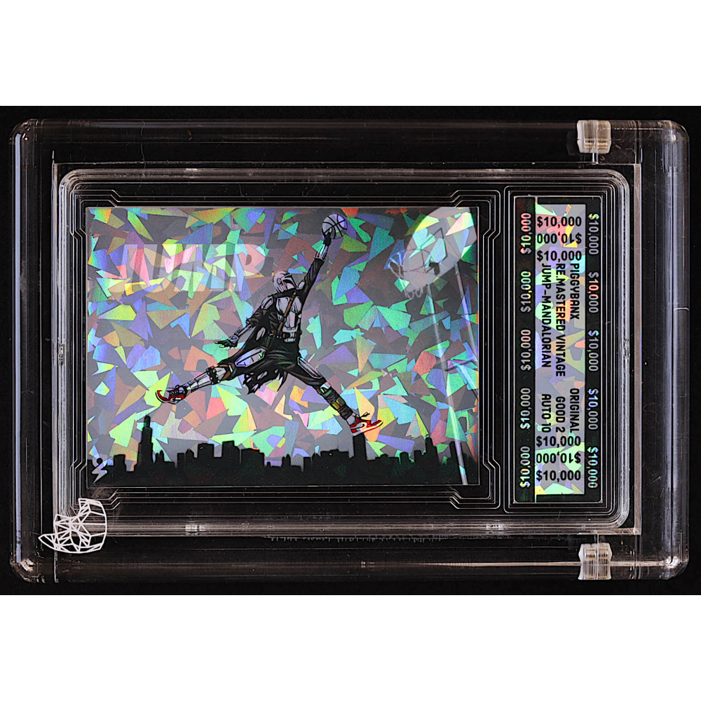 Piggybanx "Jump-Mandalorian" 1/1 New Era Nostalgia Shatter Refractor ...
