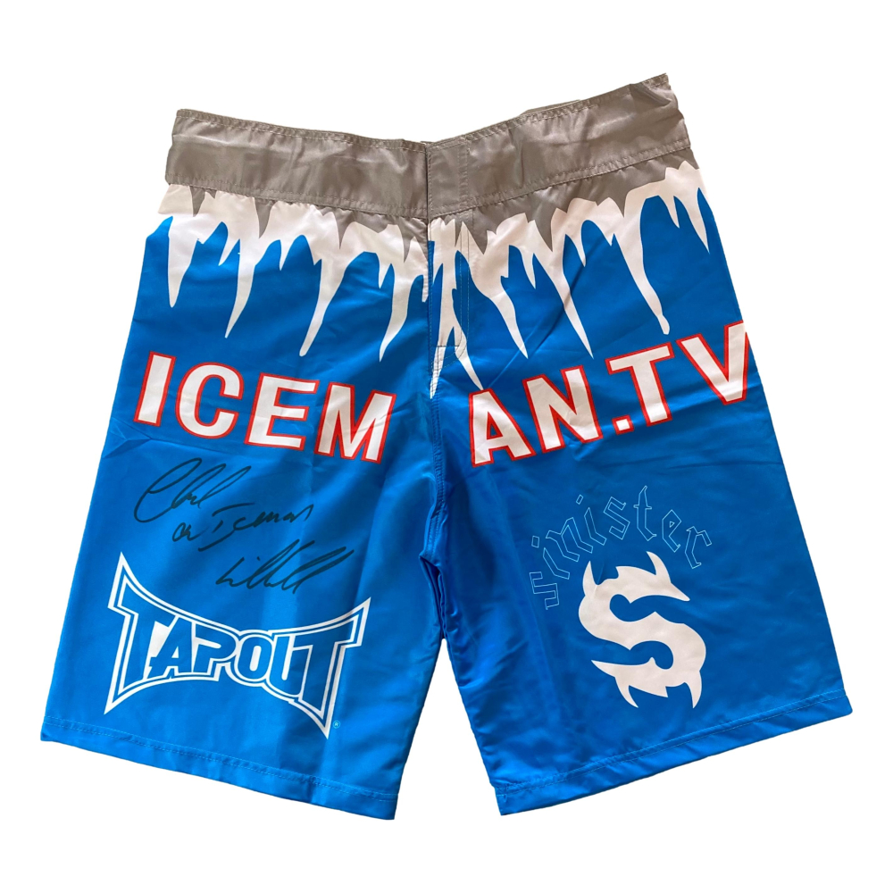 Chuck "Iceman" Liddell Signed MMA Trunks (PSA) | Pristine Auction