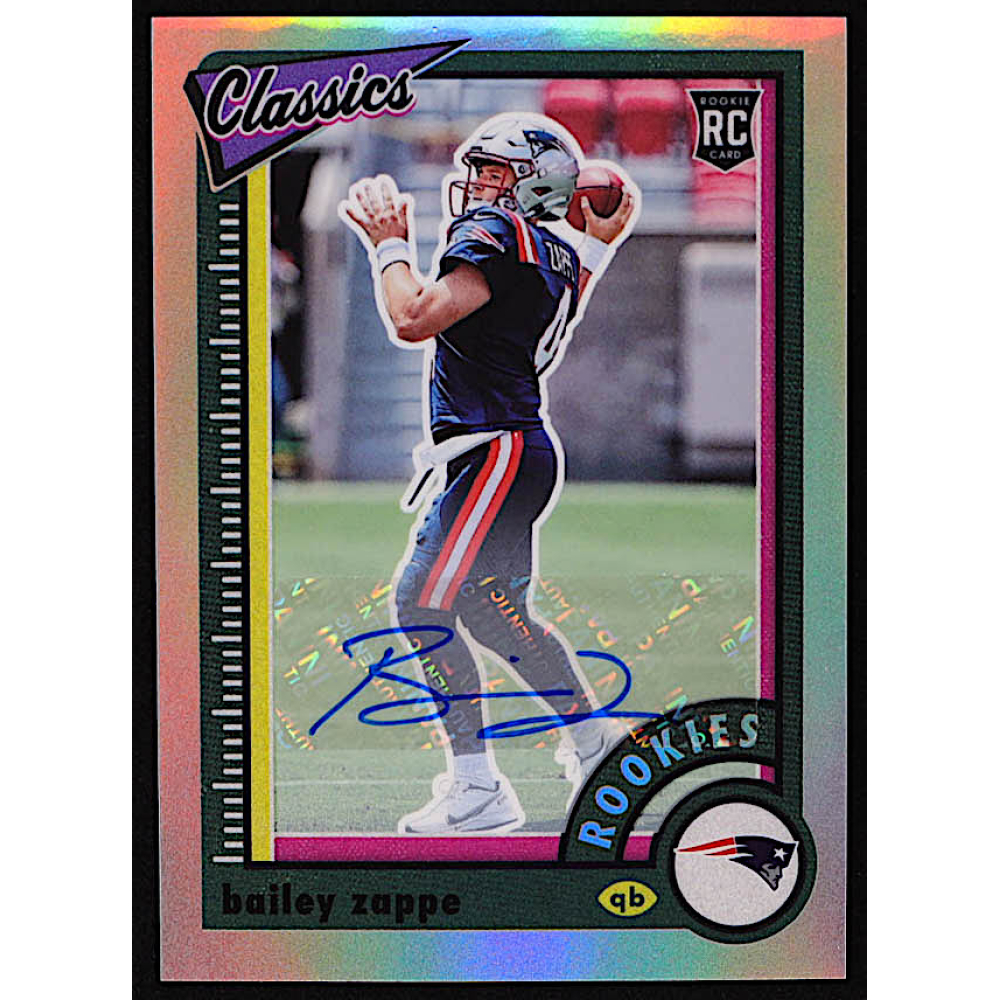 Bailey Zappe 2022 Classics Premium Edition Significant Signatures #171 RC | Pristine Auction