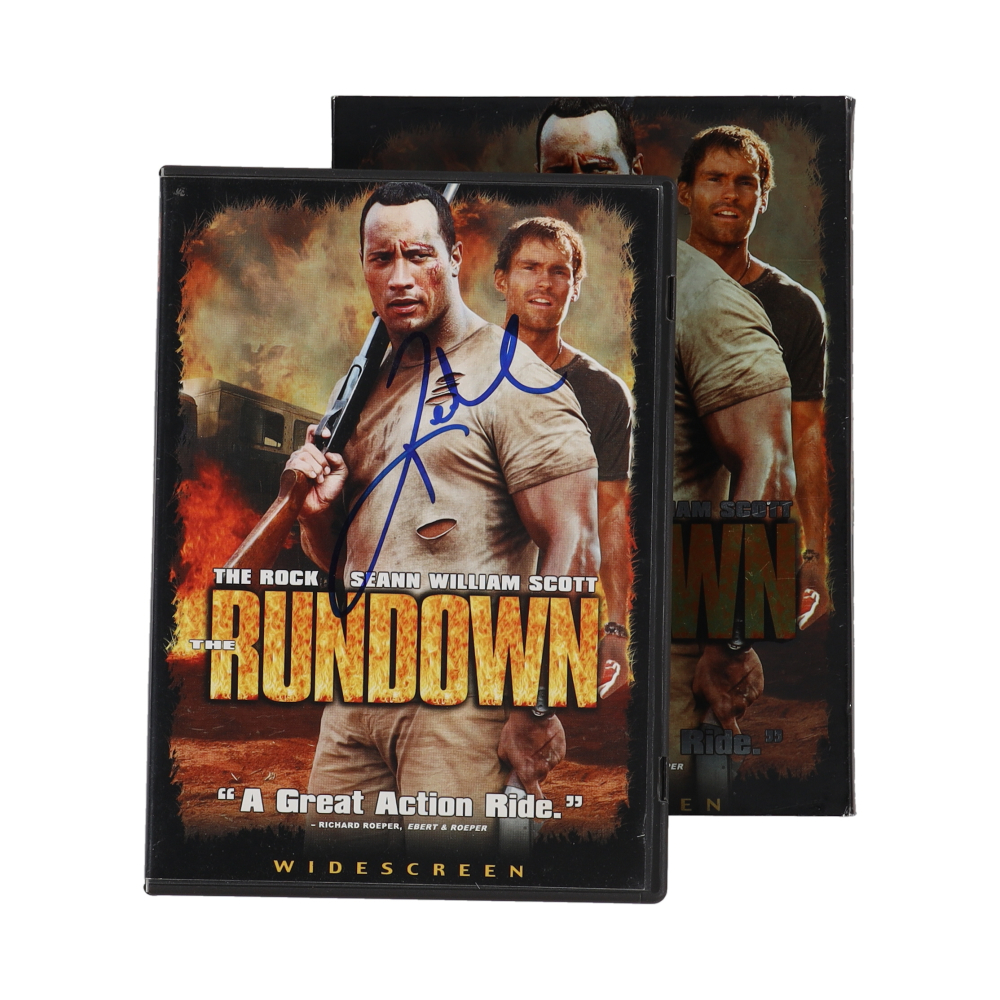 Dwayne Johnson Signed "The Rundown" DVD Case (Beckett) | Pristine Auction